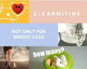 L-Carnitine Not Only For Weight Loss. Health Benefits, Side Effects And